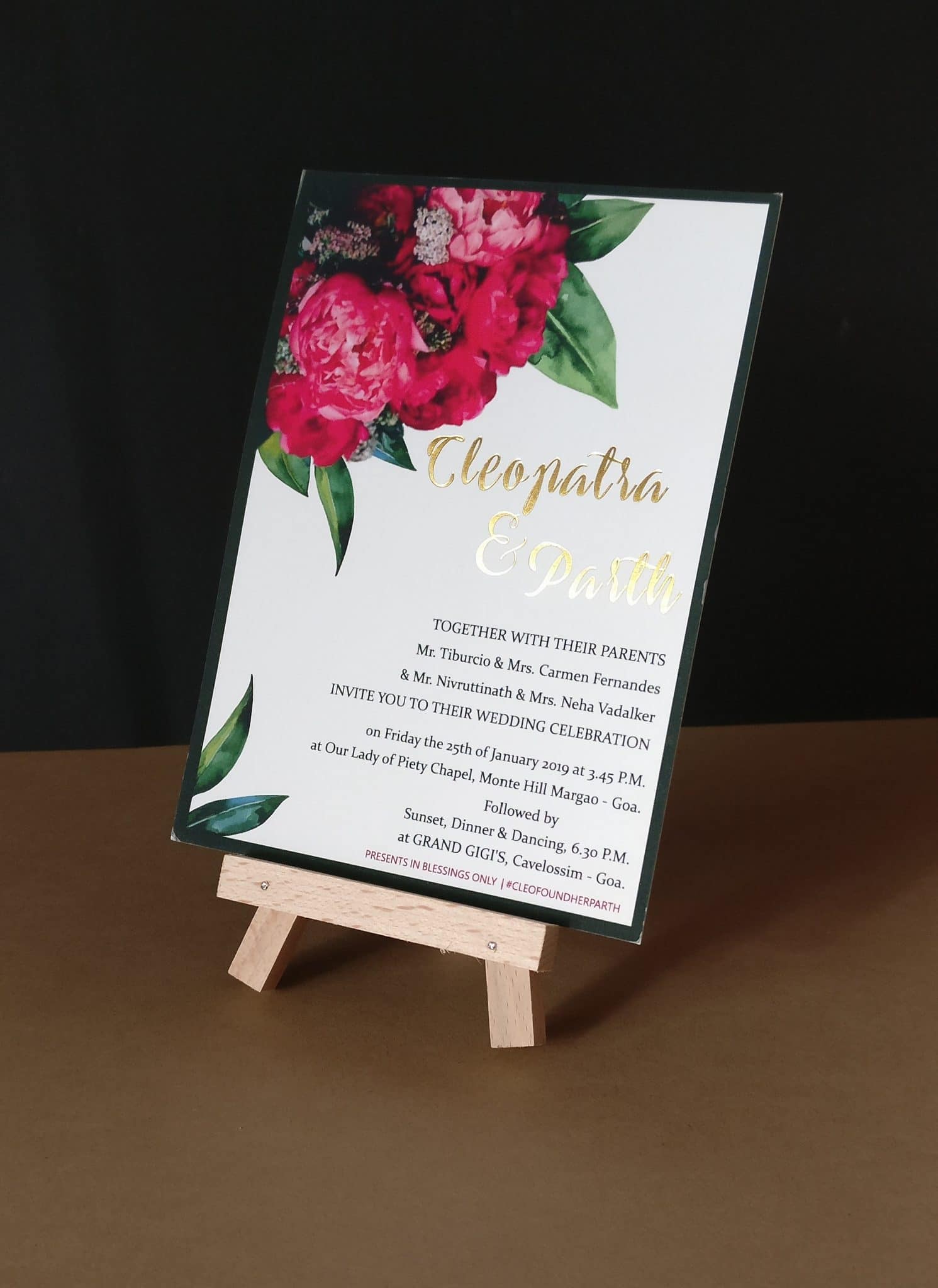 Readymade and Customized Card Goa | Wedding cards.in