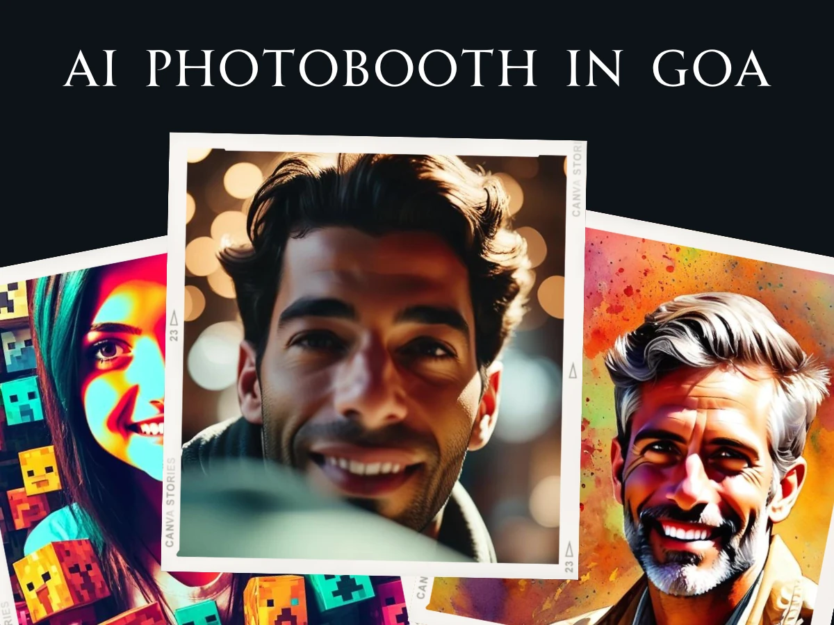 AI Photobooth in Goa: Ca Extraordinary World of Memories" | Weddings De Goa