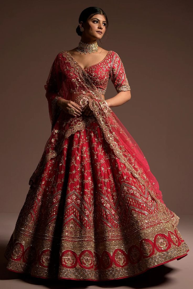 Stunning Wedding Lengha Inspiration for Your Big Day | Weddings De Goa